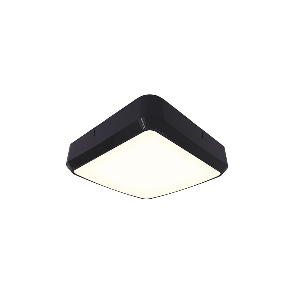ideas4lighting Astro LED 8W LED Square Bulkhead, Black by Ansell