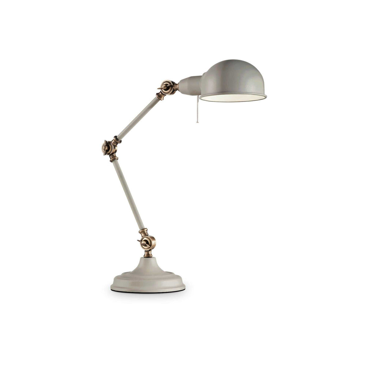 ideas4lighting Truman Table Lamp Grey by Ideal Lux