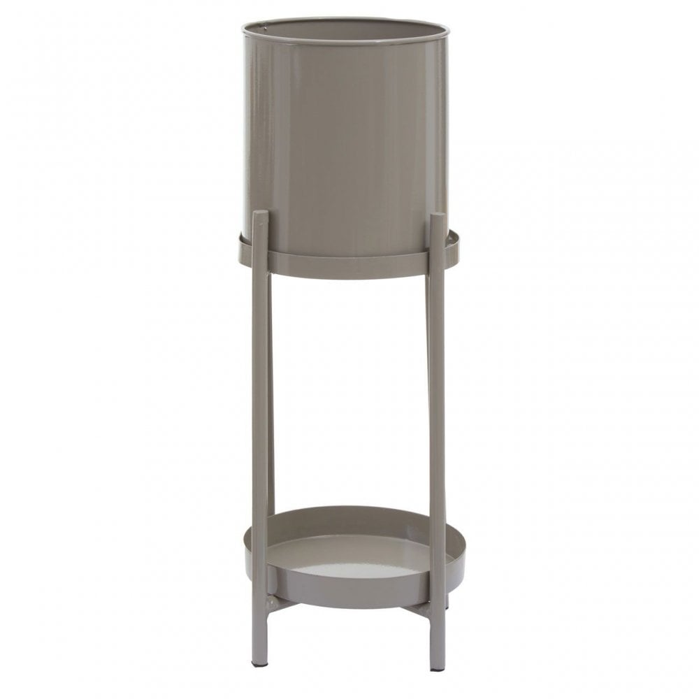 Clanbay Asher Two Tier Grey Plant Stand – ideas4lighting