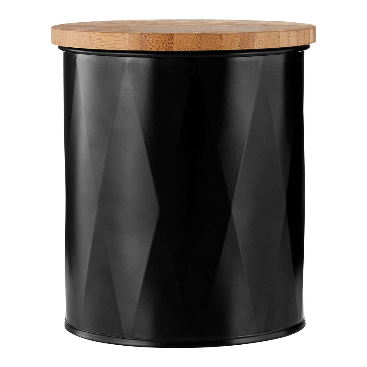 Clanbay Rhombus Black Small Storage Canister – ideas4lighting