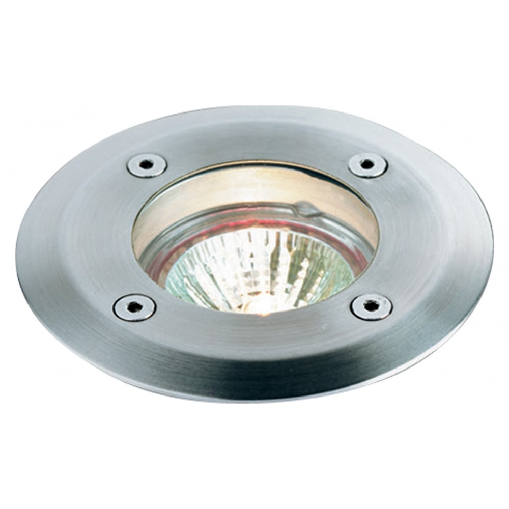 ideas4lighting Compress Modern Stainless Steel Ground Light by Firstlight