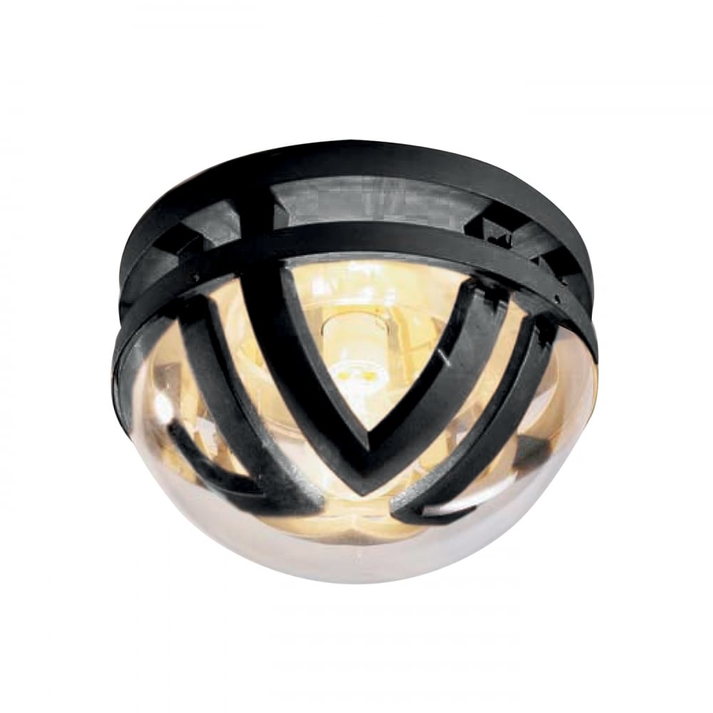 ideas4lighting Delta Circular Ceiling Bulkhead Light by Elstead