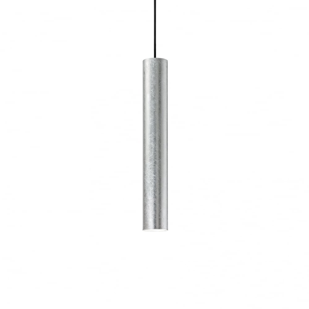 ideas4lighting Look Galvanised Tubular Bar Spotlight, GU10 by Ideal Lux