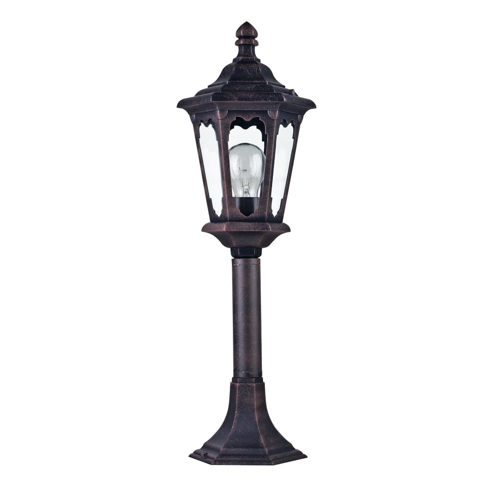 ideas4lighting Oxford Outdoor Post Top Coach Lantern, Black by Maytoni