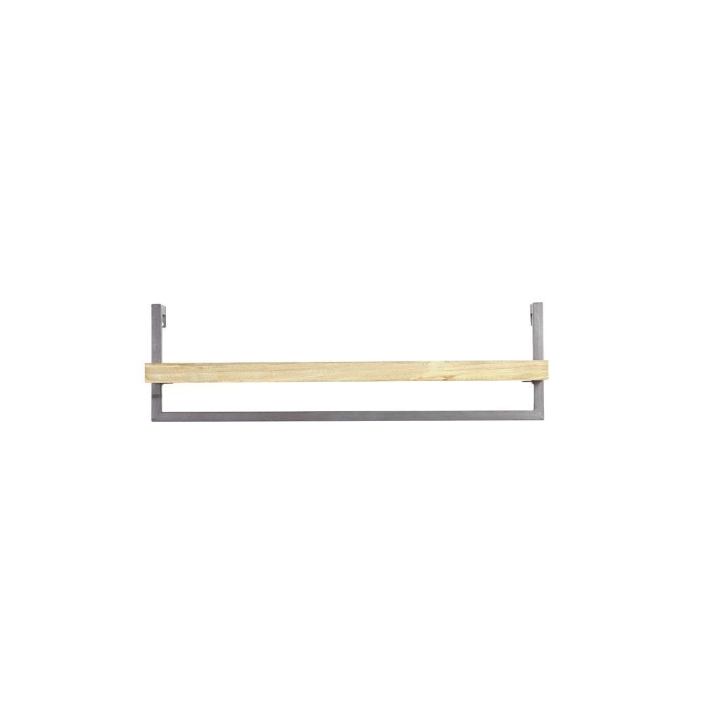 ideas4lighting Wall Shelf 80x15x24cm Maddison Wood Natural by Light ...