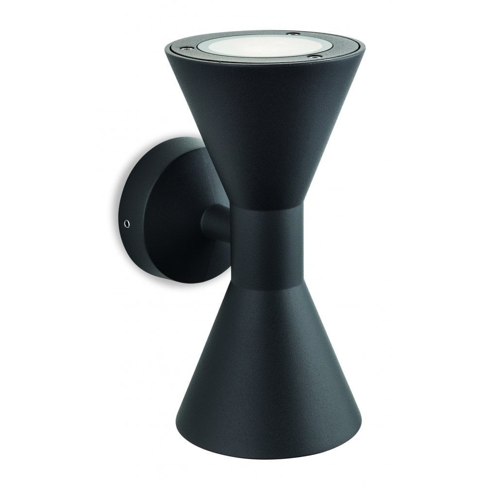 ideas4lighting Vogue Wall Light, Graphite by Firstlight