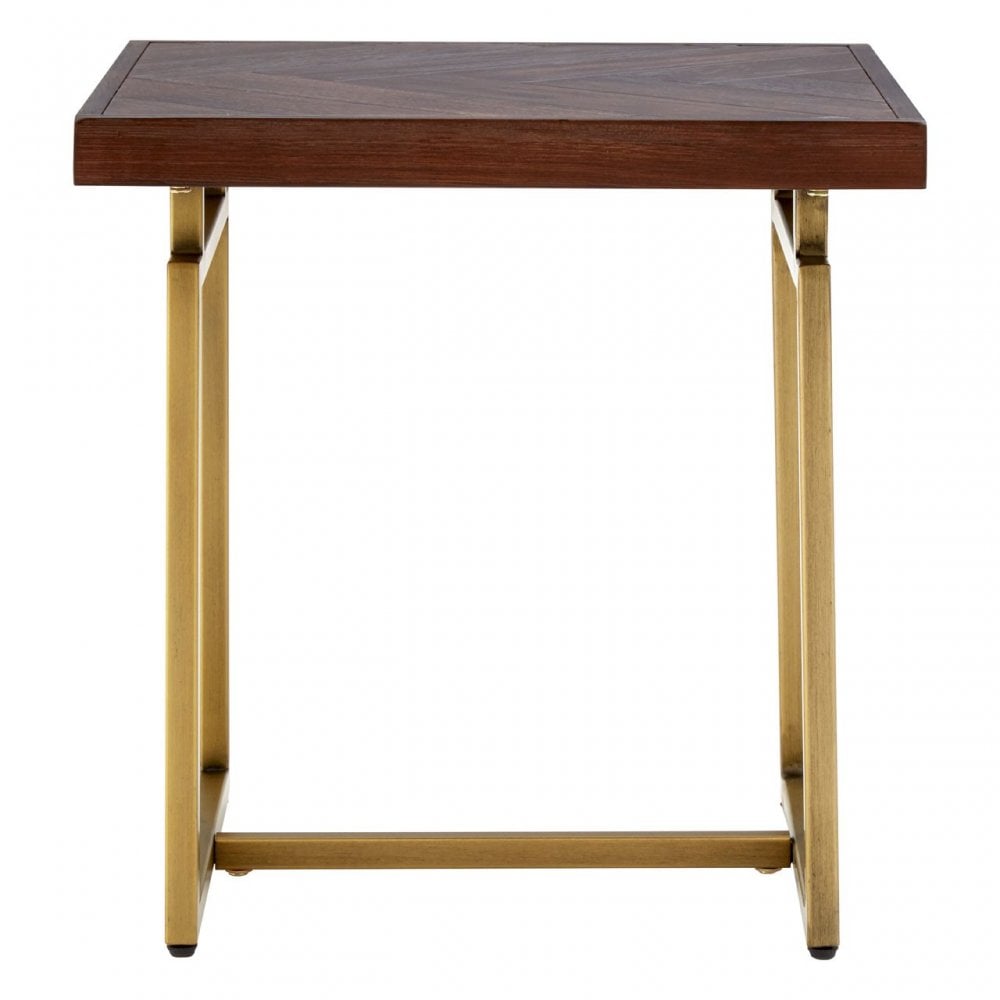 Clanbay Brando Side Table Brown – ideas4lighting