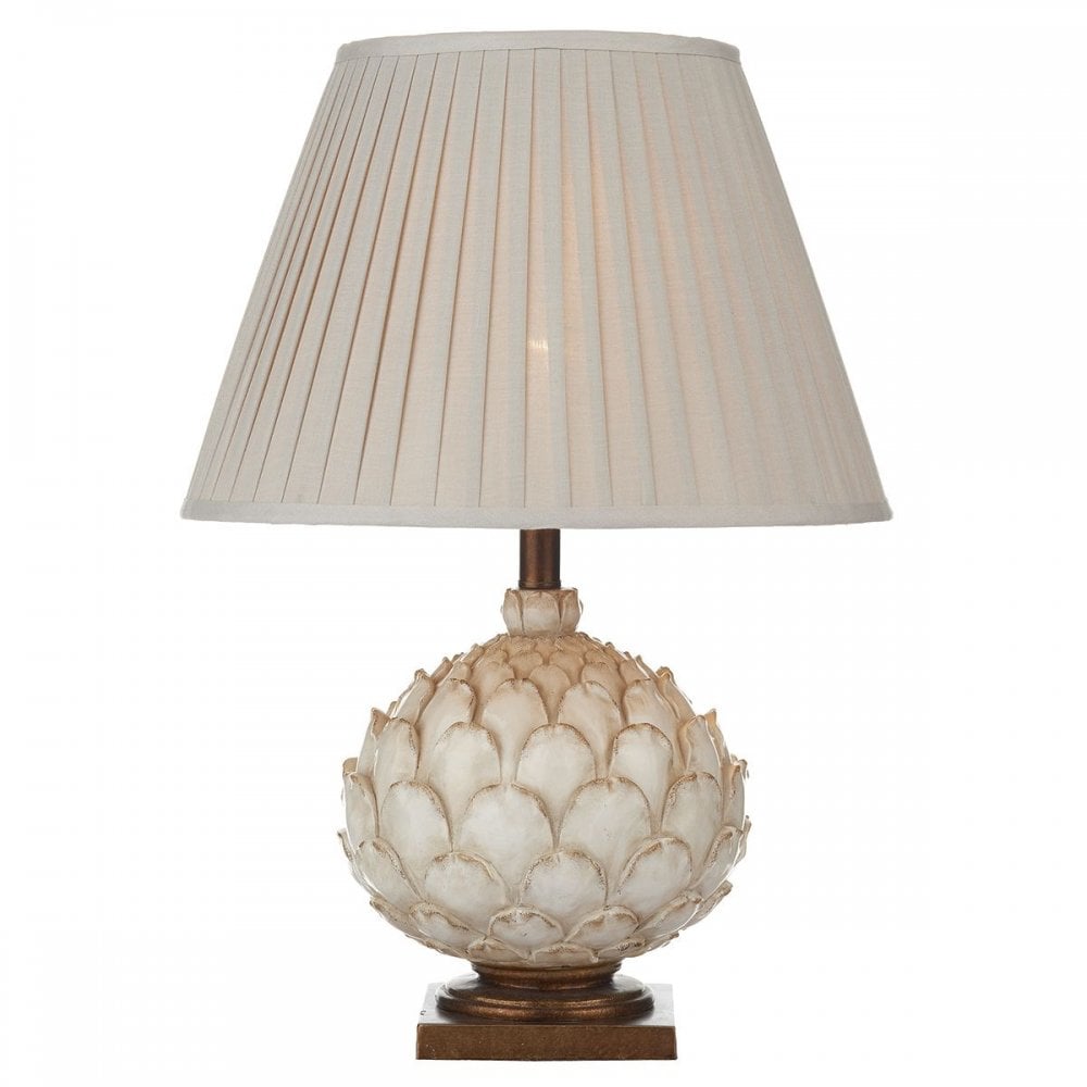 ideas4lighting Layer Table Lamp Cream Large complete with Shade by Dar
