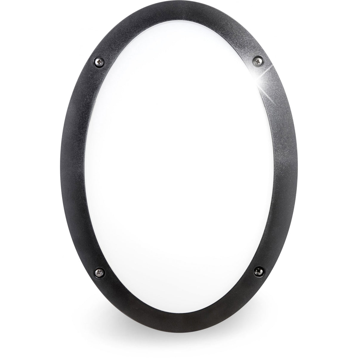 ideas4lighting Maddi 9W 4K LED Round Plain Emg Bulkhead Wh by Fumagalli