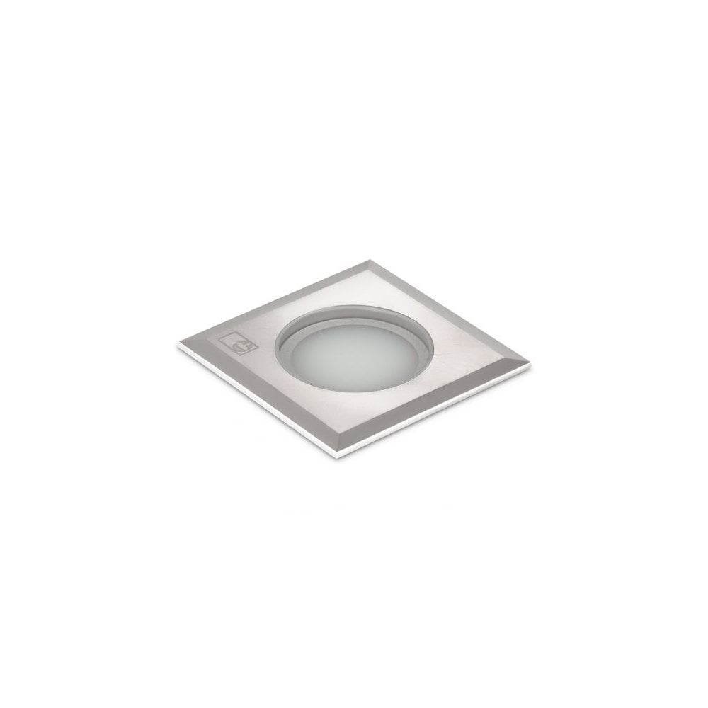 ideas4lighting GL018 Brushed Metal Square Small Square LED Marker Light ...