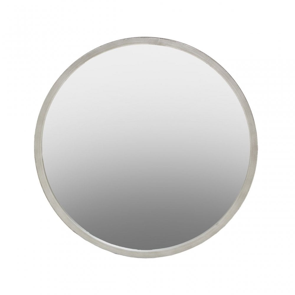 Clanbay Saska Small Antique Silver Wall Mirror – ideas4lighting