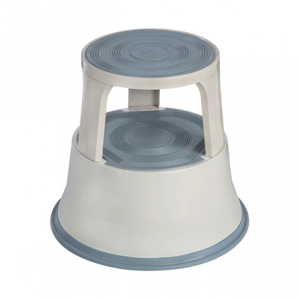 Clanbay 2 Tier Light Grey Step Stool – ideas4lighting