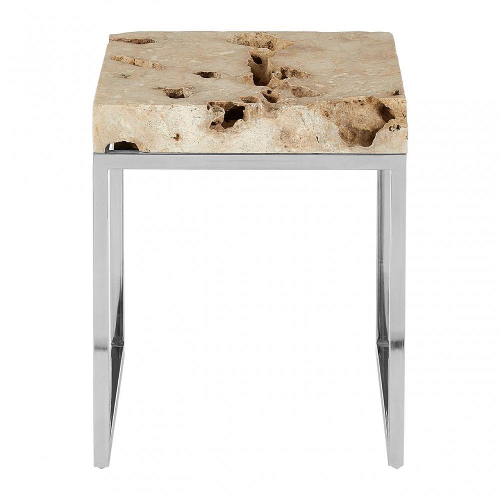 Clanbay Relic Cheese Stone Side Table – ideas4lighting
