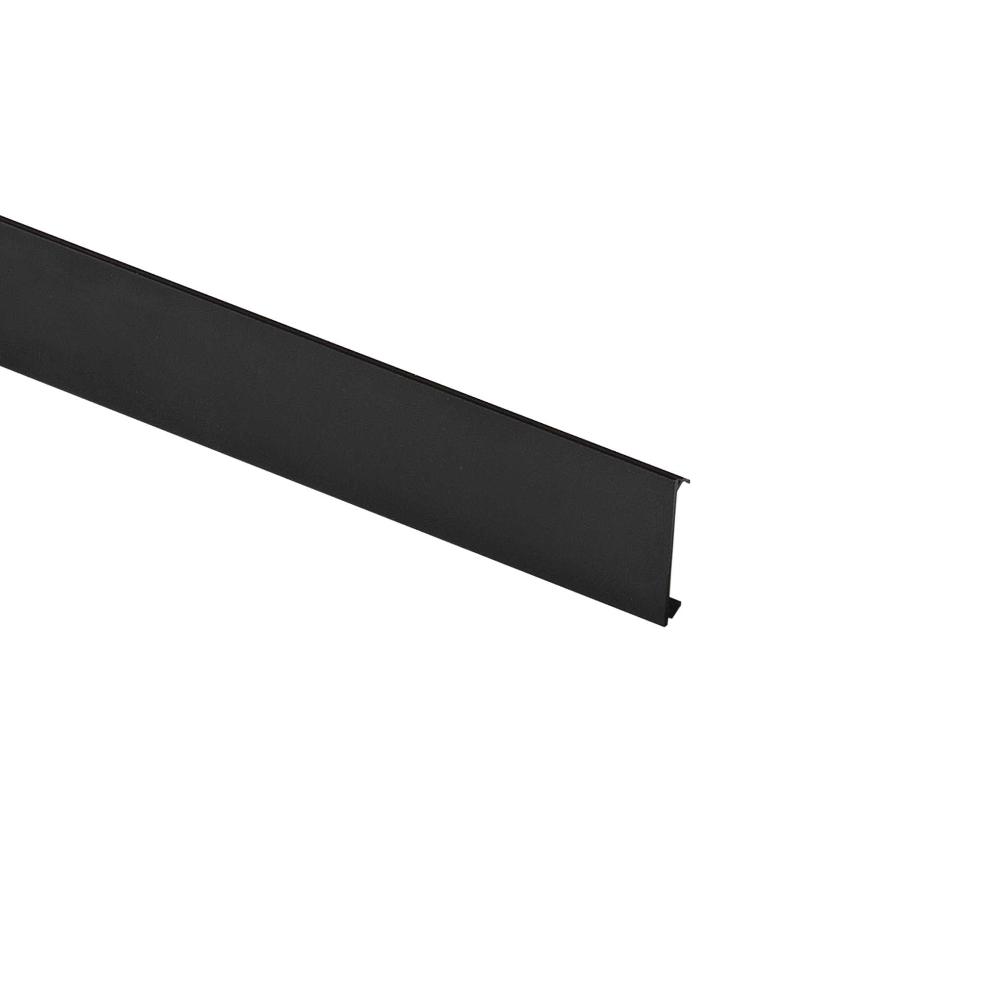 EGO RECESSED/HIGH KIT BLIND COVER 1000 mm Black