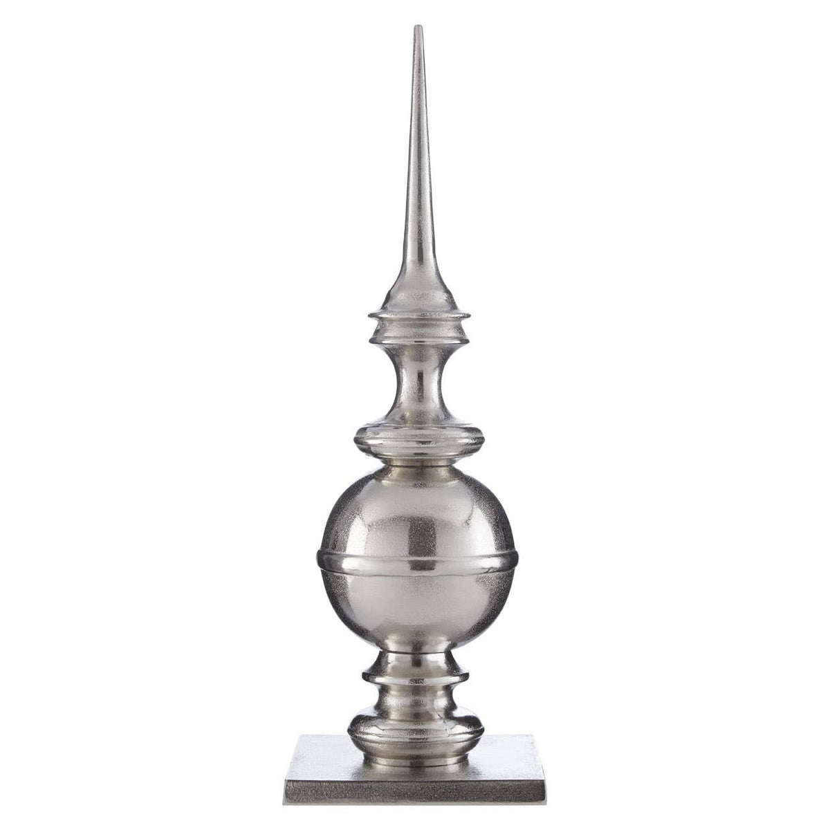 Clanbay Fifty Five South Small Rough Nickel Obelisk – ideas4lighting