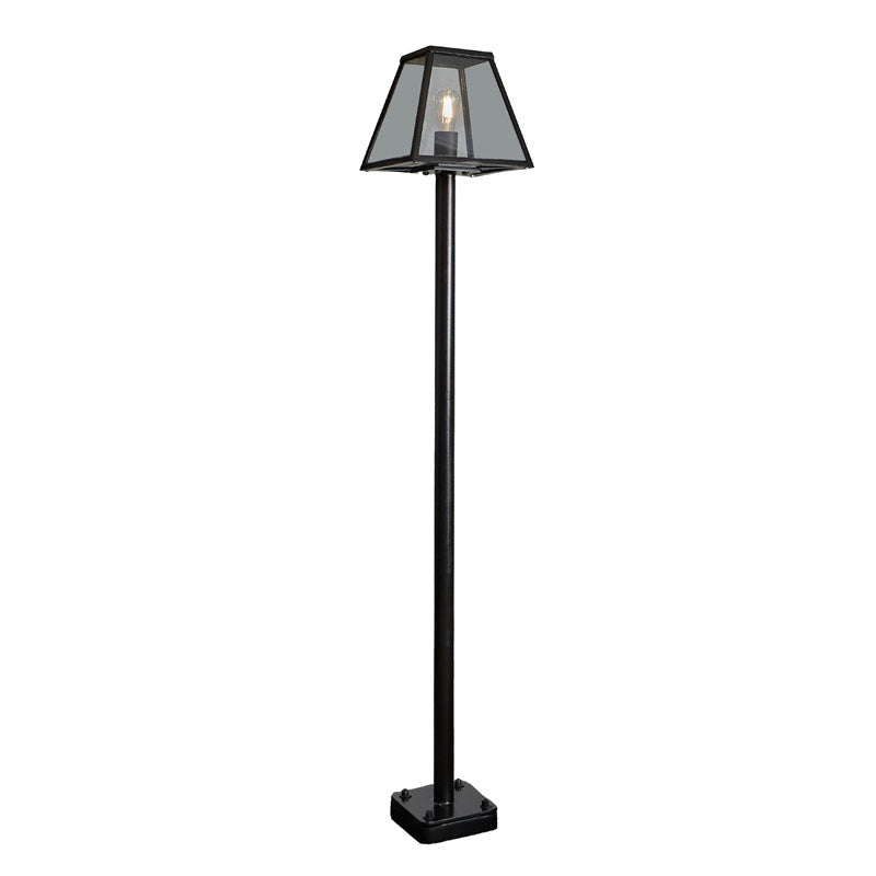 Hartes Contemporary lamp post in galvanised steel 1.8m (BR02 ...