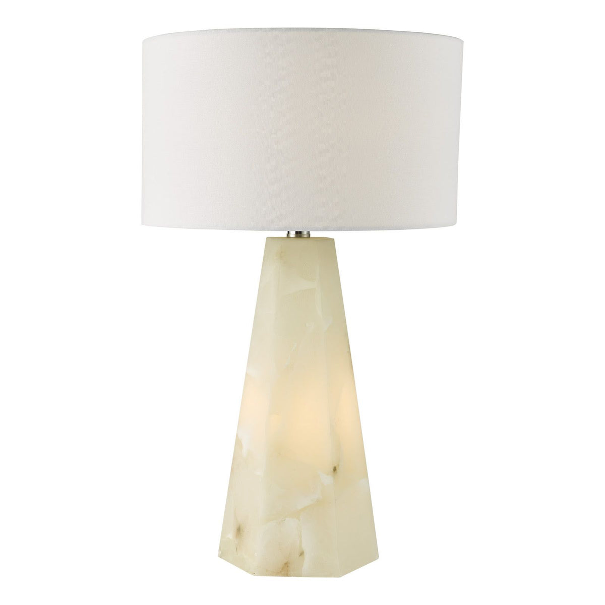 Paget Table Lamp White With Shade – ideas4lighting